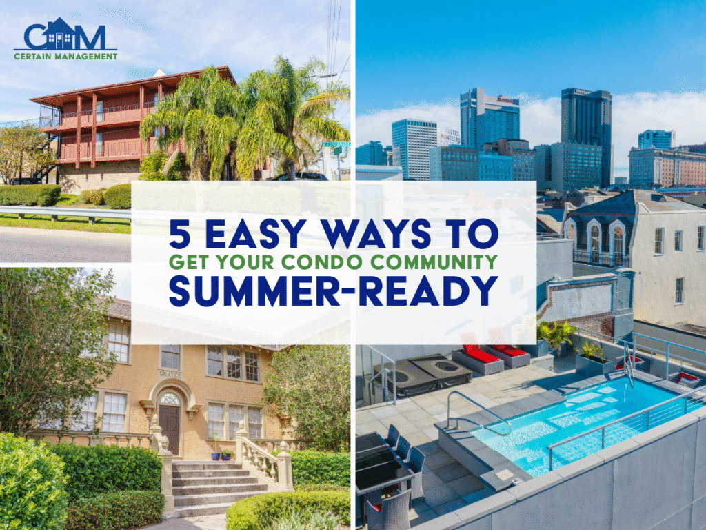 5 Easy Ways to Get Your Condo Community Summer Ready | Certain Property ...